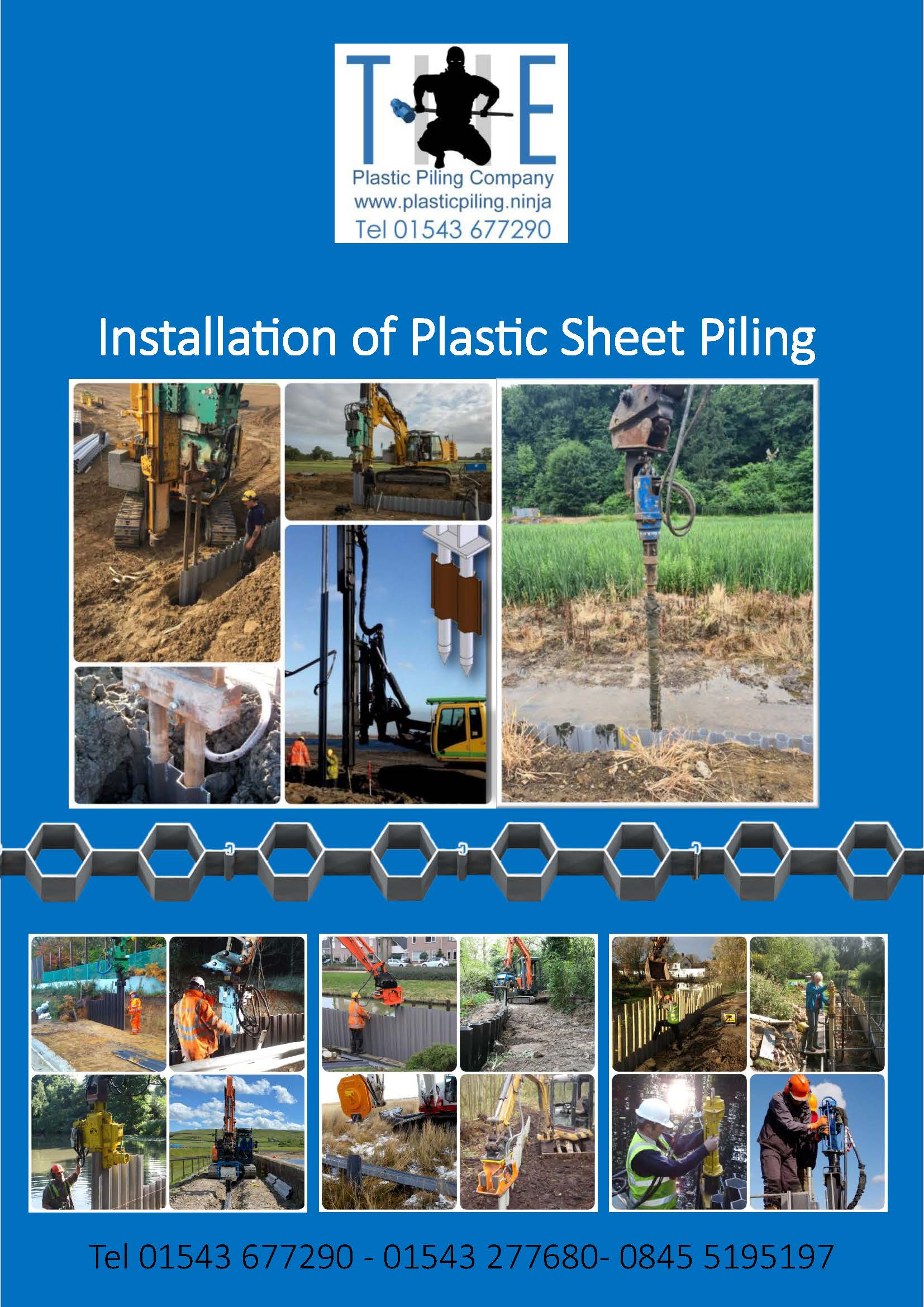Plastic Sheet Piling - plastic piling