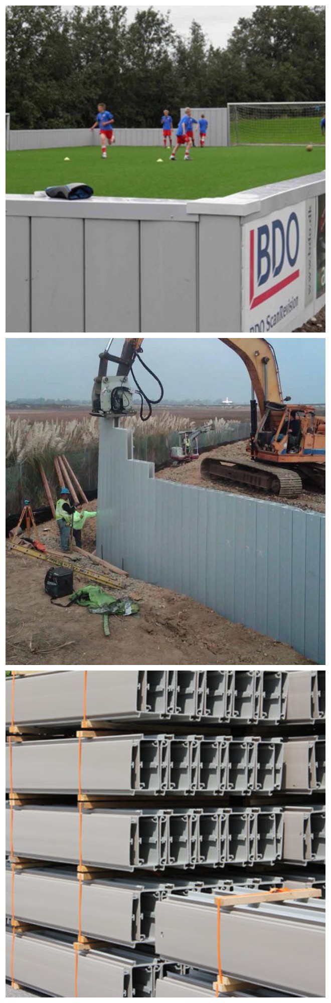 Truline Formtech - plastic piling